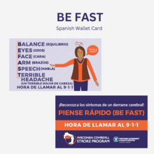 Wisconsin Coverdell Stroke Program: BE FAST | Wisconsin Department of ...