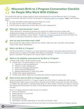 Birth to 3 Program: First 1,000 Days Toolkit for Health and Child Care ...